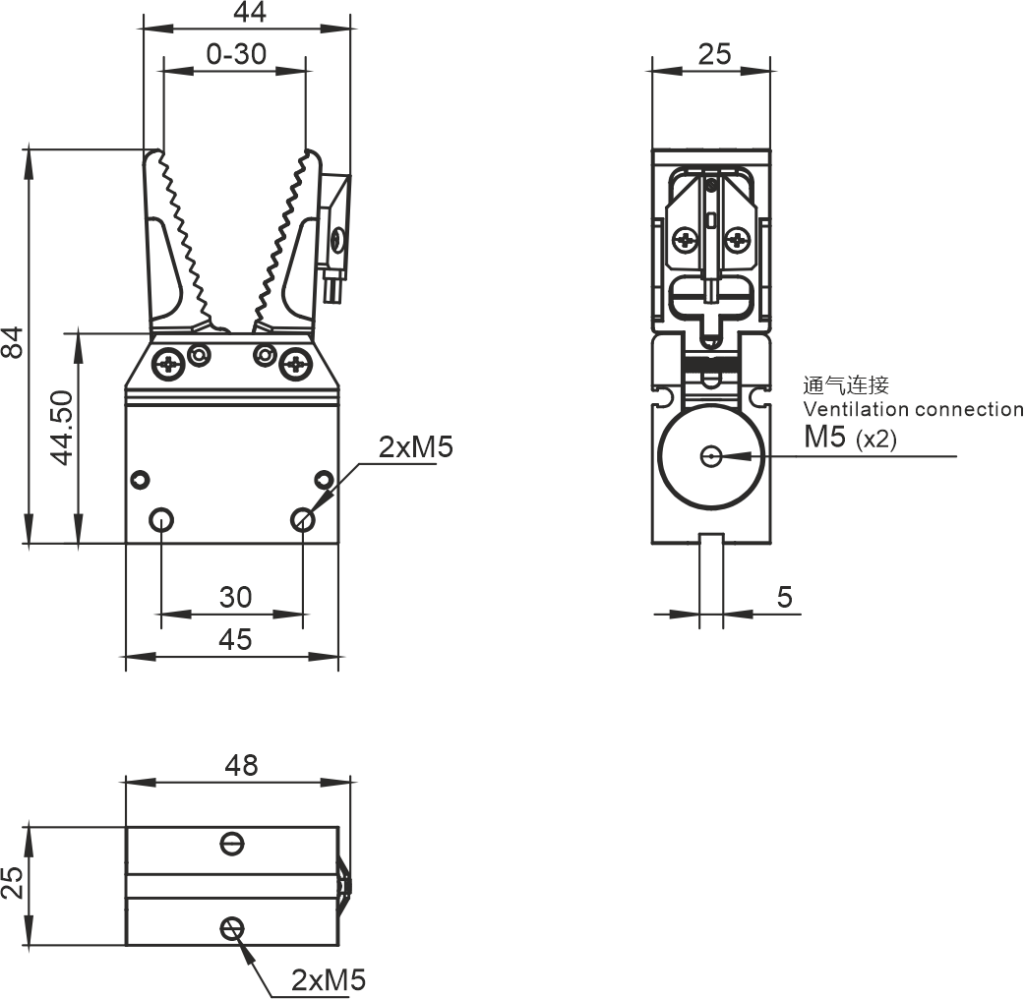 Sprue Gripper GRA20 Series – CRG Gripper Systems