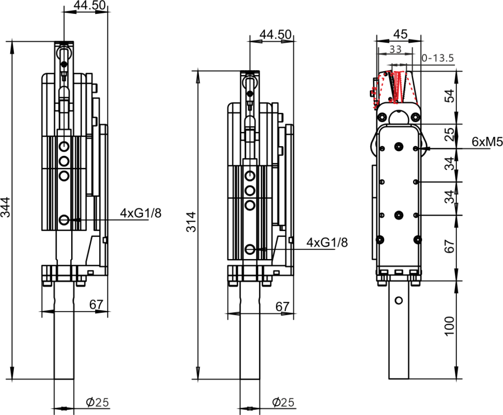 Sprue Gripper GRP32A-30 Series – CRG Gripper Systems